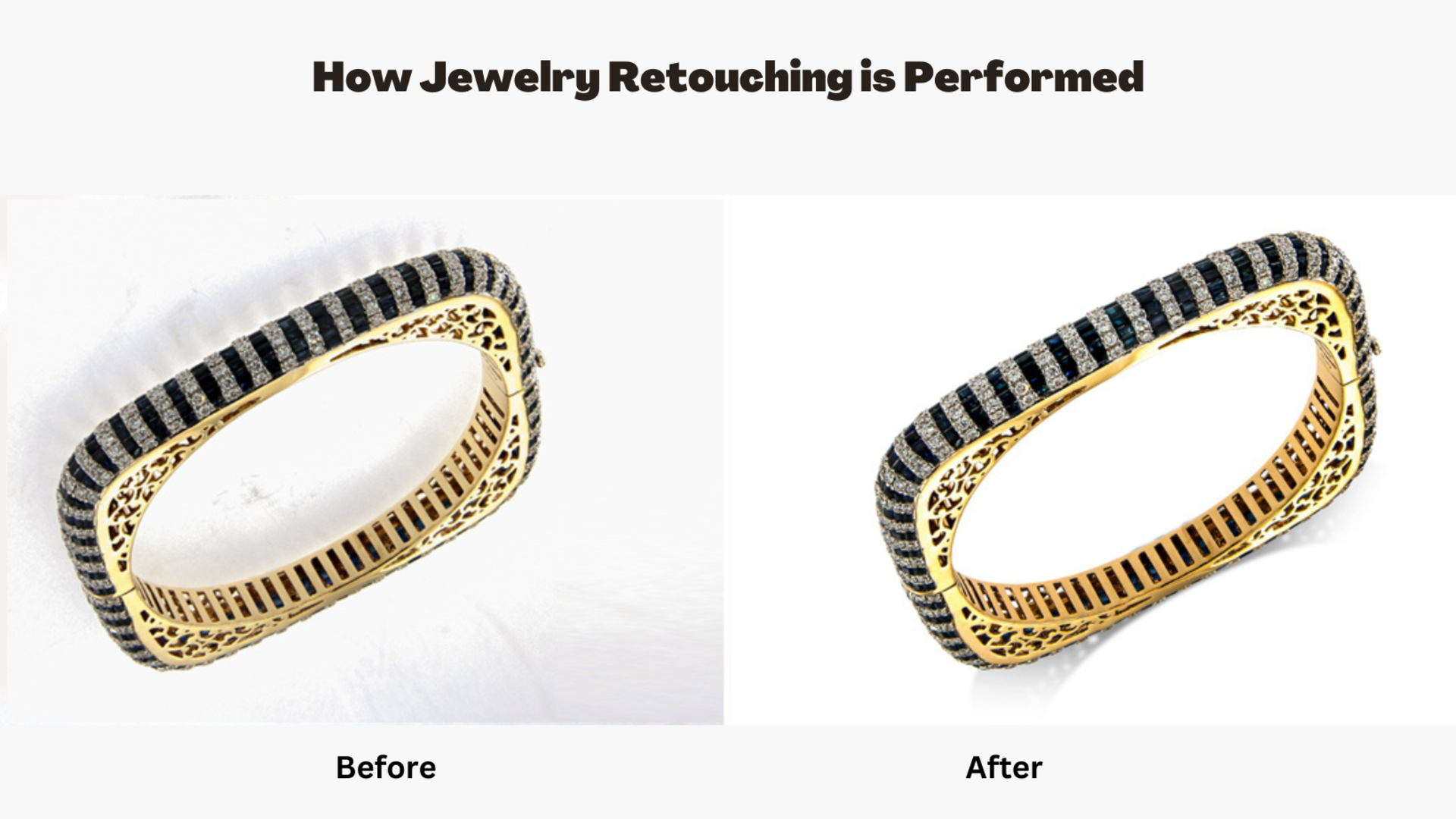 How Photo Editing Company Retouch Your Jewelry Photos